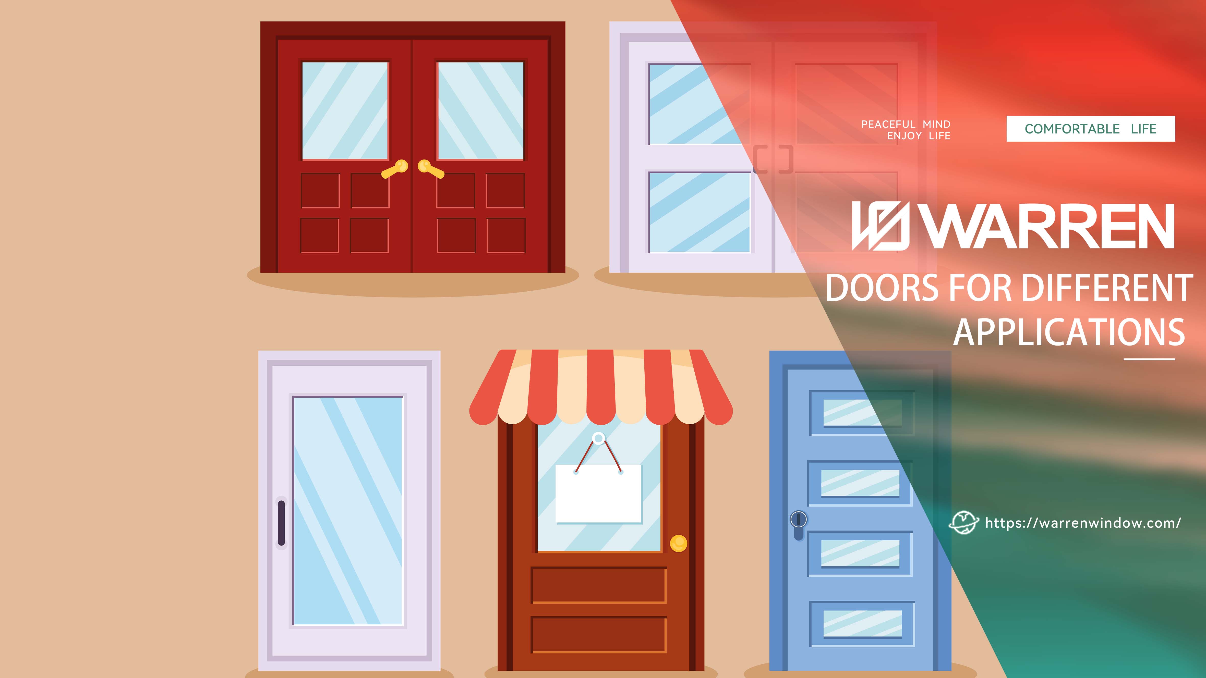Doors for Different Applications – Warren doors and windows Co., Ltd