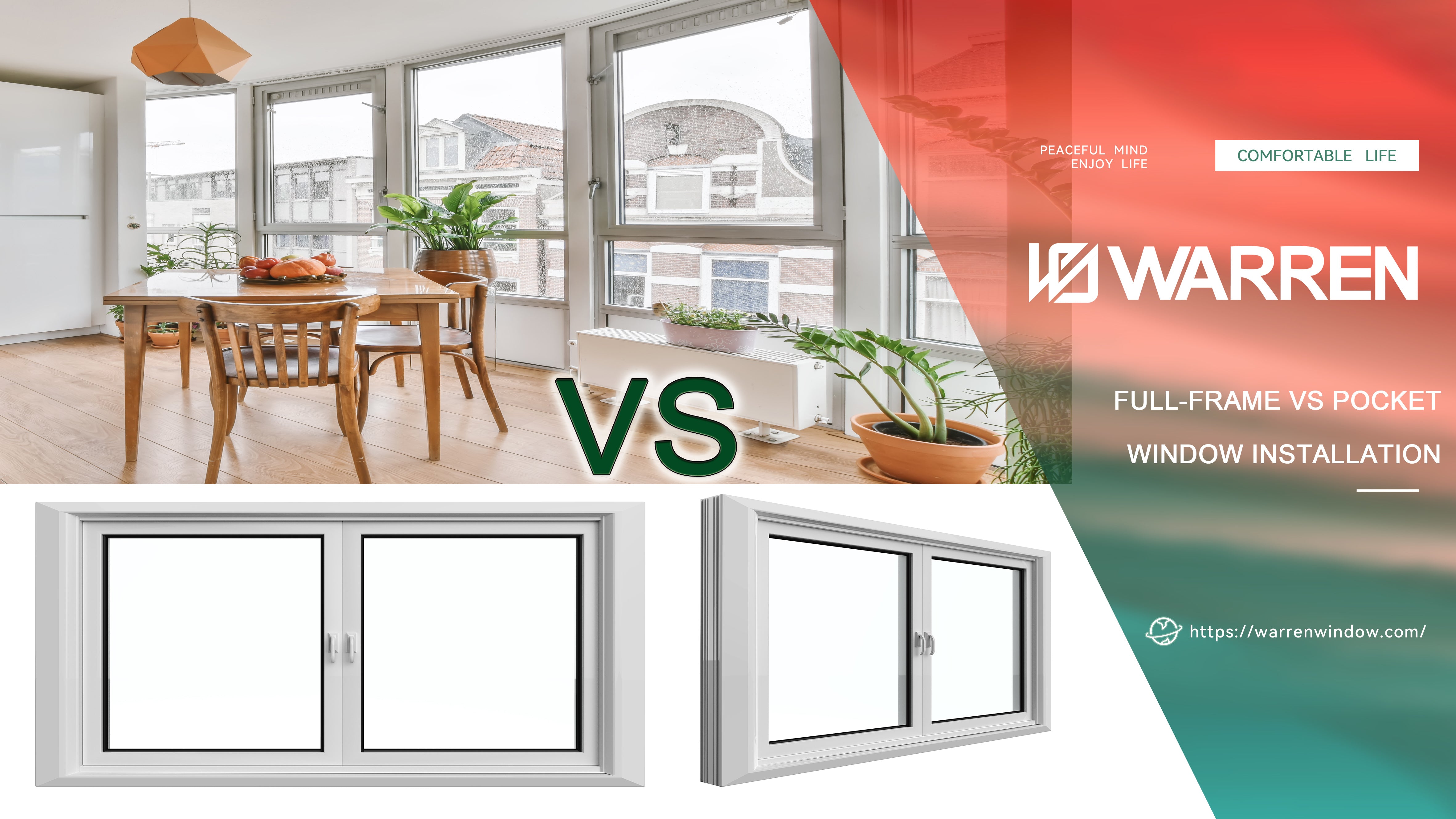 Full-Frame vs Pocket Window Installation – Warren doors and windows Co ...